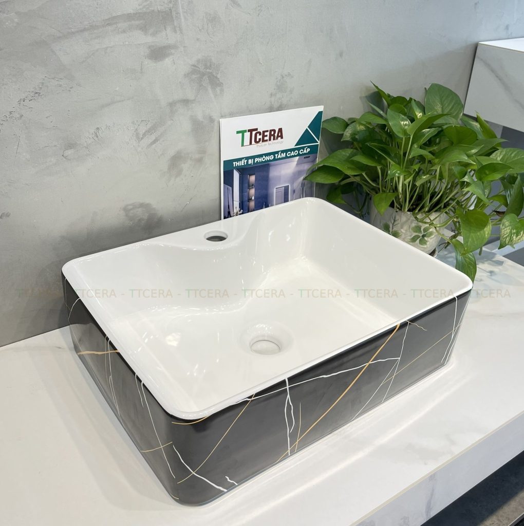 Chậu lavabo đặt bàn đẹp chính hãng giá rẻ tại TTcera